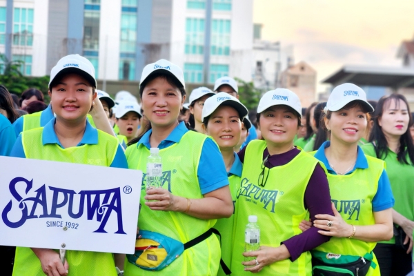 SAPUWA đi bộ đồng hành 2024 - Hành trình lan tỏa yêu thương và trách nhiệm